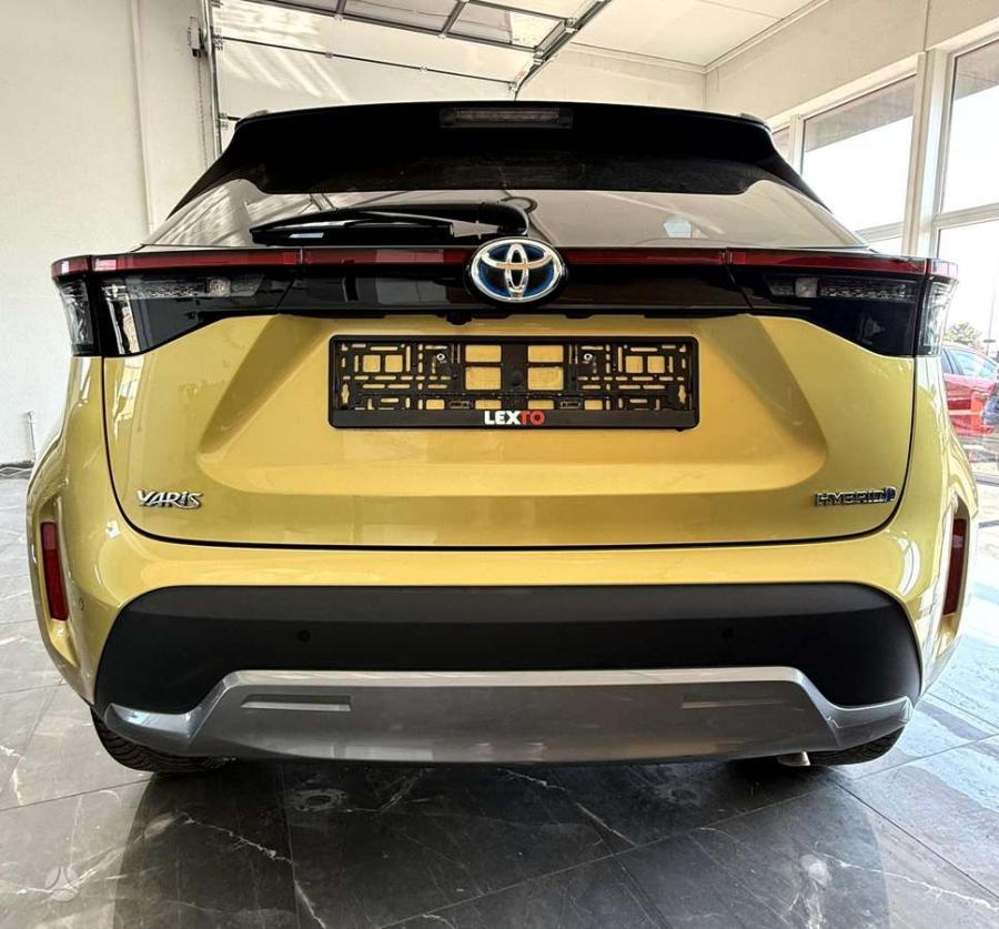 Желтый Тойота Yaris Cross 2023 в Паневежис, объемом двигателя 1.50 л и пробегом 86 тыс. км за 21900 €, фото 11 на AUTOMOTO.COM.LV