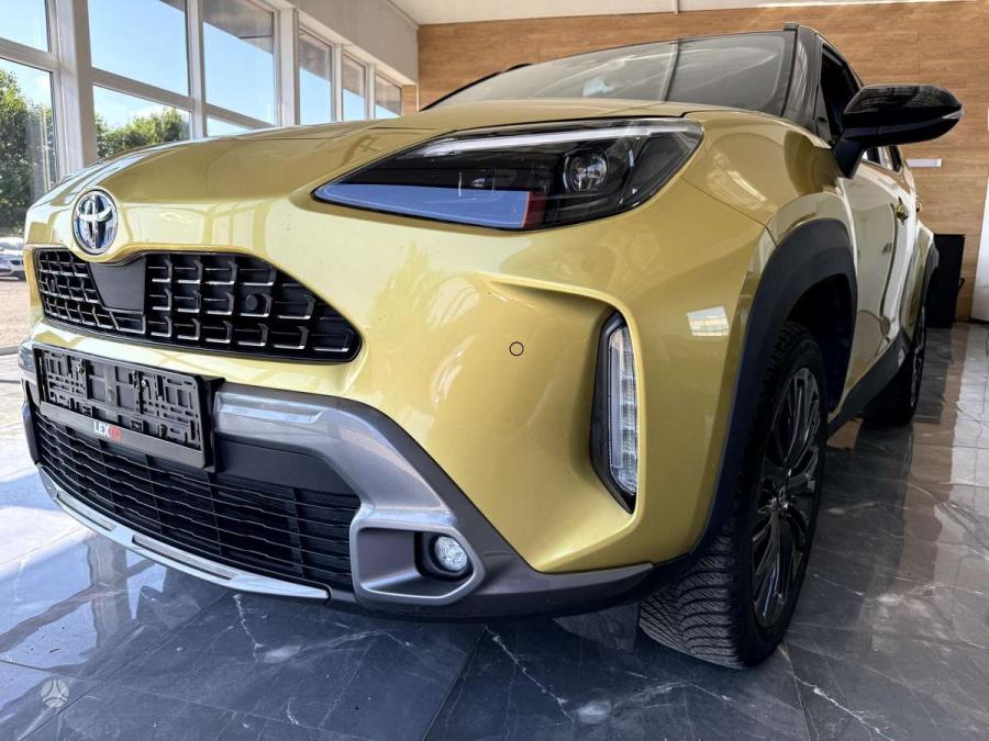 Желтый Тойота Yaris Cross 2023 в Паневежис, объемом двигателя 1.50 л и пробегом 86 тыс. км за 21900 €, фото 13 на AUTOMOTO.COM.LV