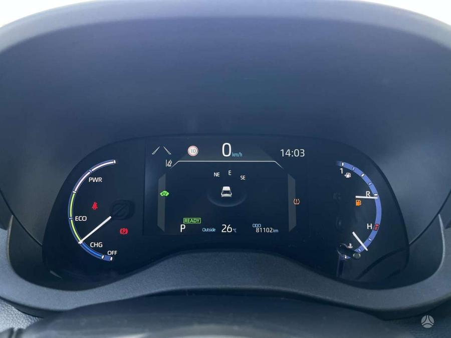 Желтый Тойота Yaris Cross 2023 в Вильнюс, объемом двигателя 1.49 л и пробегом 81 тыс. км за 18999 €, фото 19 на AUTOMOTO.COM.LV