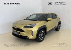 Dzeltens Toyota Yaris Cross 2021 Rakvere, ar dzinēja tilpumu 1.49 L un nobraukumu 46 tūkst. km par 20490 €, foto  vietnē AUTOMOTO.COM.LV