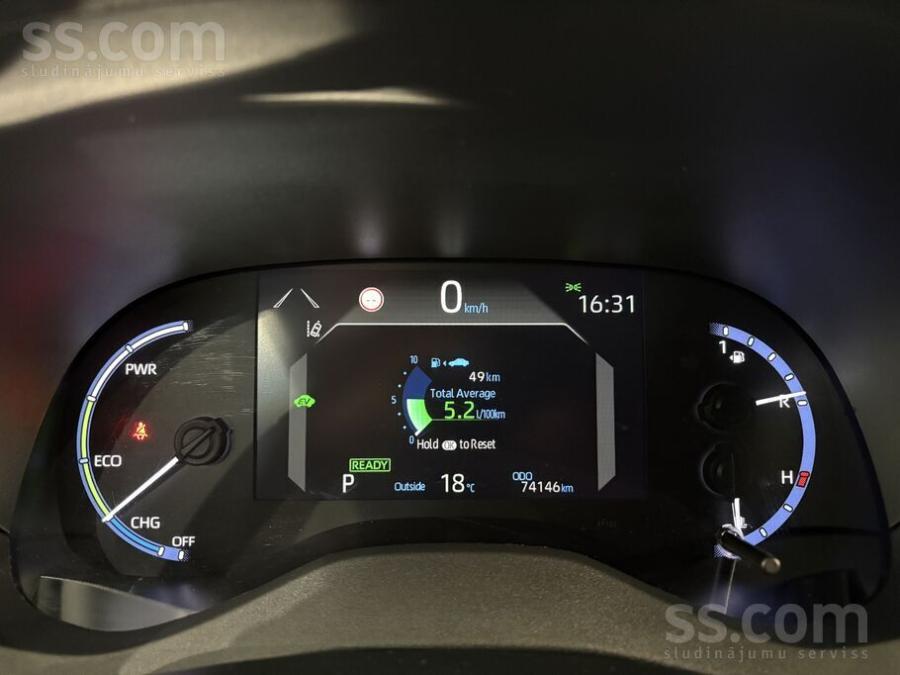 Зеленый Тойота Ярис 2022 в Вентспилс, объемом двигателя 1.50 л и пробегом 74 тыс. км за 21990 €, фото 21 на AUTOMOTO.COM.LV
