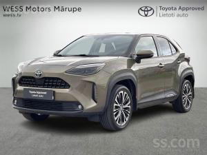 Зеленый Тойота Ярис 2022 в Рига, объемом двигателя 1.50 л и пробегом 46 тыс. км за 22990 €, фото  на AUTOMOTO.COM.LV
