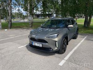 Zaļš Toyota Yaris 2023 Rīga, ar dzinēja tilpumu 1.50 L un nobraukumu 117 tūkst. km par 17990 €, foto  vietnē AUTOMOTO.COM.LV