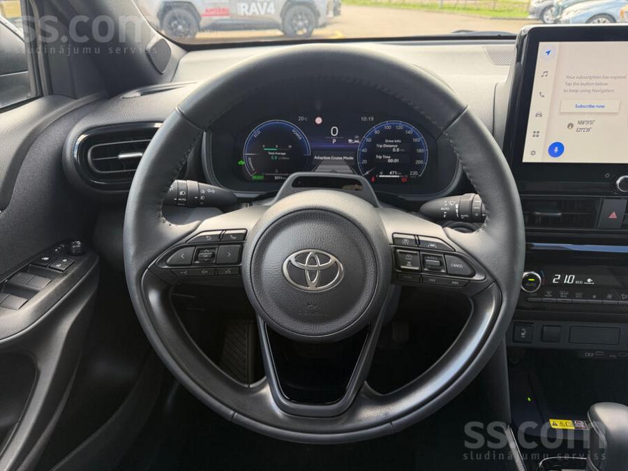 Zaļš Toyota Yaris 2026 Liepāja, ar dzinēja tilpumu 1.50 L un nobraukumu 5 tūkst. km par 30900 €, foto 13 vietnē AUTOMOTO.COM.LV