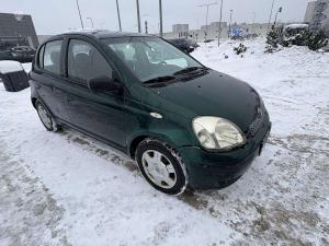 Green Toyota Yaris 2003 in Vilnius, with an engine capacity of 1.36 L and mileage of 302 thousand km for 450 €, photo 8 on AUTOMOTO.COM.LV