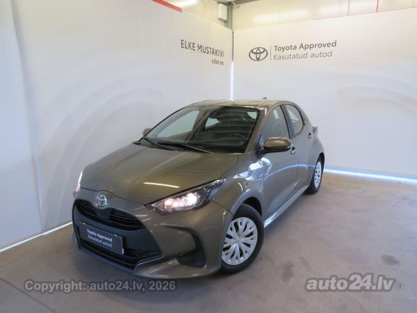 Green Toyota Yaris 2022 in Tallinn, with an engine capacity of 1.49 L and mileage of 72 thousand km for 15500 €, photo 1 on AUTOMOTO.COM.LV