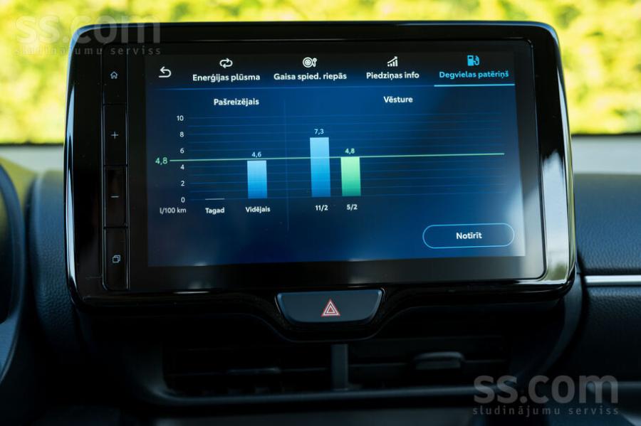 Zaļš Toyota Yaris 2024 Rīga, ar dzinēja tilpumu 1.50 L un nobraukumu 46 tūkst. km par 17350 €, foto 22 vietnē AUTOMOTO.COM.LV