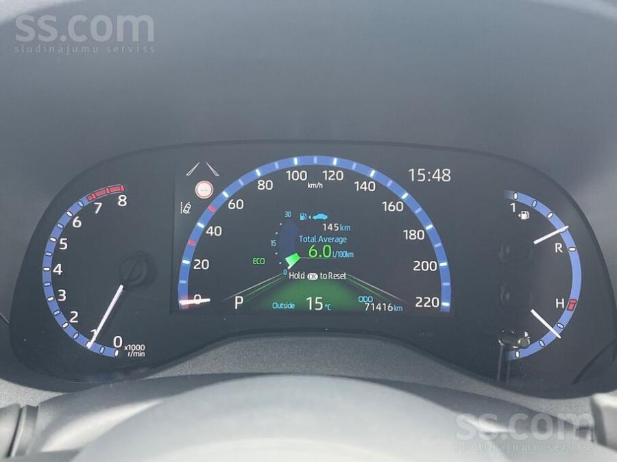 Pelēks Toyota Yaris 2021 Rīga, ar dzinēja tilpumu 1.50 L un nobraukumu 71 tūkst. km par 17990 €, foto 14 vietnē AUTOMOTO.COM.LV