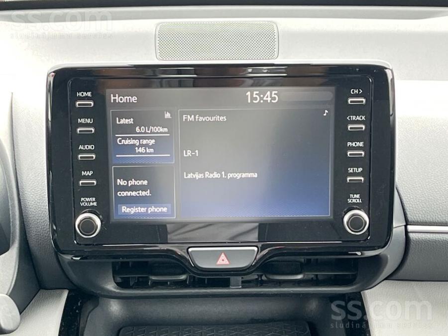 Pelēks Toyota Yaris 2021 Rīga, ar dzinēja tilpumu 1.50 L un nobraukumu 71 tūkst. km par 17990 €, foto 15 vietnē AUTOMOTO.COM.LV