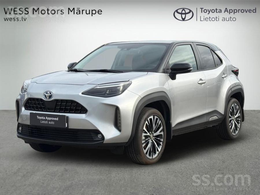 Pelēks Toyota Yaris 2022 Rīga, ar dzinēja tilpumu 1.50 L un nobraukumu 28 tūkst. km par 25990 €, foto 1 vietnē AUTOMOTO.COM.LV