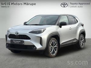 Pelēks Toyota Yaris 2022 Rīga, ar dzinēja tilpumu 1.50 L un nobraukumu 28 tūkst. km par 25990 €, foto  vietnē AUTOMOTO.COM.LV
