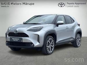 Pelēks Toyota Yaris 2023 Rīga, ar dzinēja tilpumu 1.50 L un nobraukumu 52 tūkst. km par 23590 €, foto  vietnē AUTOMOTO.COM.LV