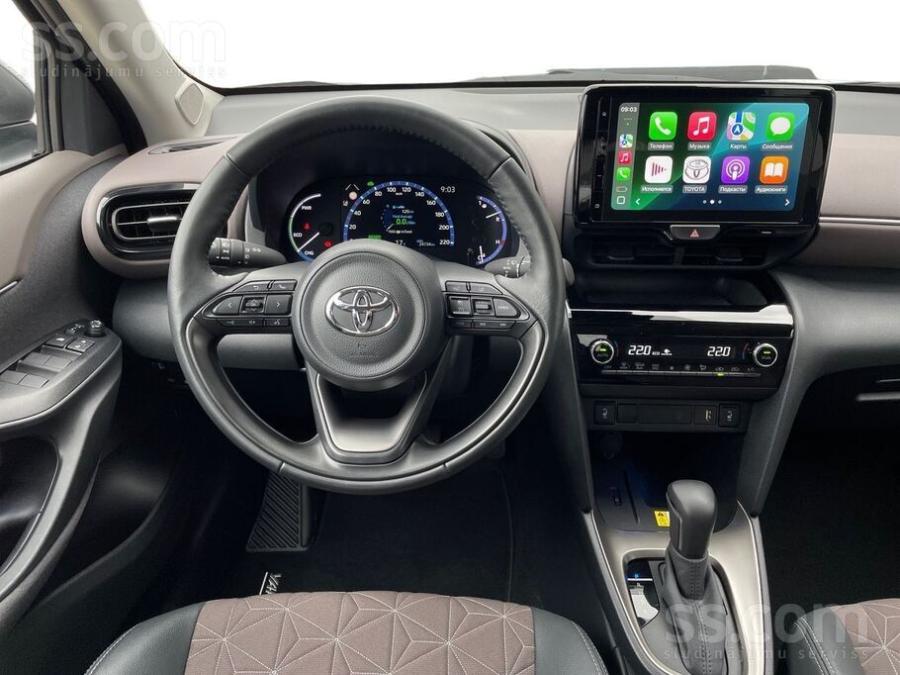 Pelēks Toyota Yaris 2023 Rīga, ar dzinēja tilpumu 1.50 L un nobraukumu 52 tūkst. km par 23590 €, foto 10 vietnē AUTOMOTO.COM.LV