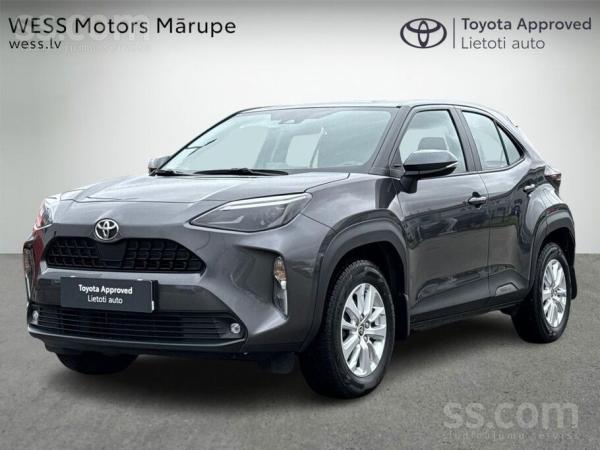 Pelēks Toyota Yaris 2024 Rīga, ar dzinēja tilpumu 1.50 L un nobraukumu 22 tūkst. km par 24490 €, foto 1 vietnē AUTOMOTO.COM.LV