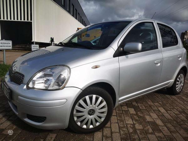 Toyota Yaris 2003 Viļņa vietnē Pelēks Toyota Yaris 2003 Viļņa, ar dzinēja tilpumu 1.30 L un nobraukumu 153 tūkst. km par 2750 €, foto 1 vietnē AUTOMOTO.COM.LV