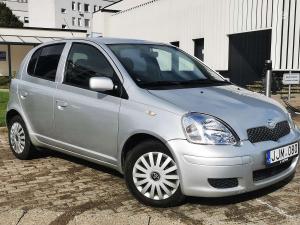 Grey Toyota Yaris 2003 in Vilnius, with an engine capacity of 1.30 L and mileage of 153 thousand km for 2750 €, photo 9 on AUTOMOTO.COM.LV