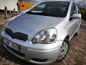 Grey Toyota Yaris 2003 in Vilnius, with an engine capacity of 1.30 L and mileage of 153 thousand km for 2750 €, photo 18 on AUTOMOTO.COM.LV
