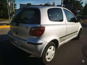 Grey Toyota Yaris 2003 in Vilnius, with an engine capacity of 1.30 L and mileage of 220 thousand km for 1880 €, photo 17 on AUTOMOTO.COM.LV