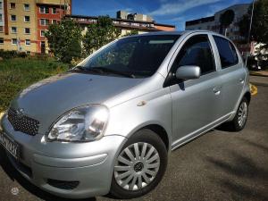 Grey Toyota Yaris 2003 in Vilnius, with an engine capacity of 1.30 L and mileage of 154 thousand km for 2750 €, photo 1 on AUTOMOTO.COM.LV