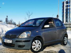 Grey Toyota Yaris 2004 in Vilnius, with an engine capacity of 1.30 L and mileage of 180 thousand km for 2450 €, photo 16 on AUTOMOTO.COM.LV