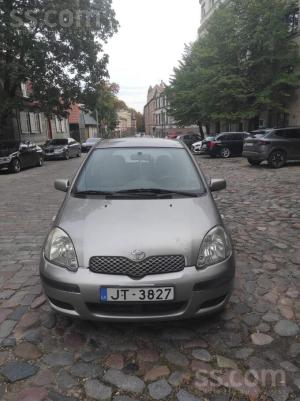 Grey Toyota Yaris 2004 in Riga, with an engine capacity of 1.40 L and mileage of 292 thousand km for 1050 €, photo  on AUTOMOTO.COM.LV