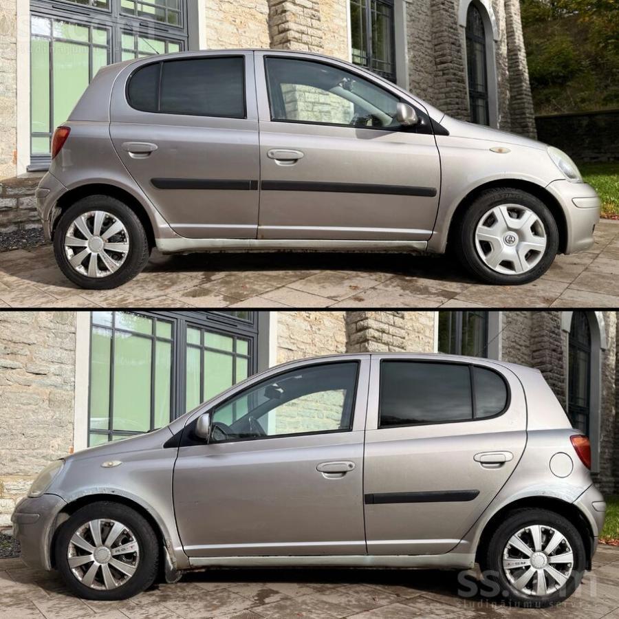 Pelēks Toyota Yaris 2005 Tallina, ar dzinēja tilpumu 1.30 L un nobraukumu 205 tūkst. km par 1499 €, foto 6 vietnē AUTOMOTO.COM.LV