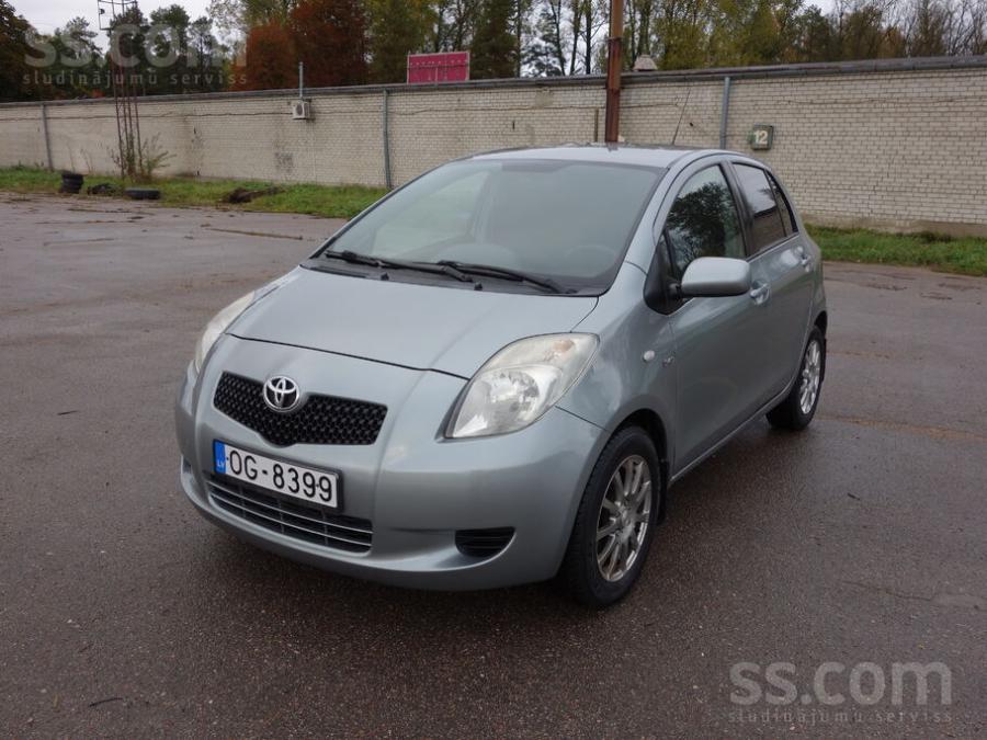 Pelēks Toyota Yaris 2007 Rīga, ar dzinēja tilpumu 1.40 L un nobraukumu 0 tūkst. km par 2150 €, foto 29 vietnē AUTOMOTO.COM.LV