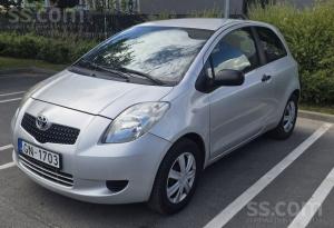 Grey Toyota Yaris 2007 in Riga, with an engine capacity of 1.30 L and mileage of 350 thousand km for 1050 €, photo  on AUTOMOTO.COM.LV