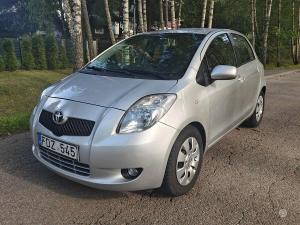 Grey Toyota Yaris 2007 in Vilnius, with an engine capacity of 1.30 L and mileage of 163 thousand km for 2950 €, photo 5 on AUTOMOTO.COM.LV