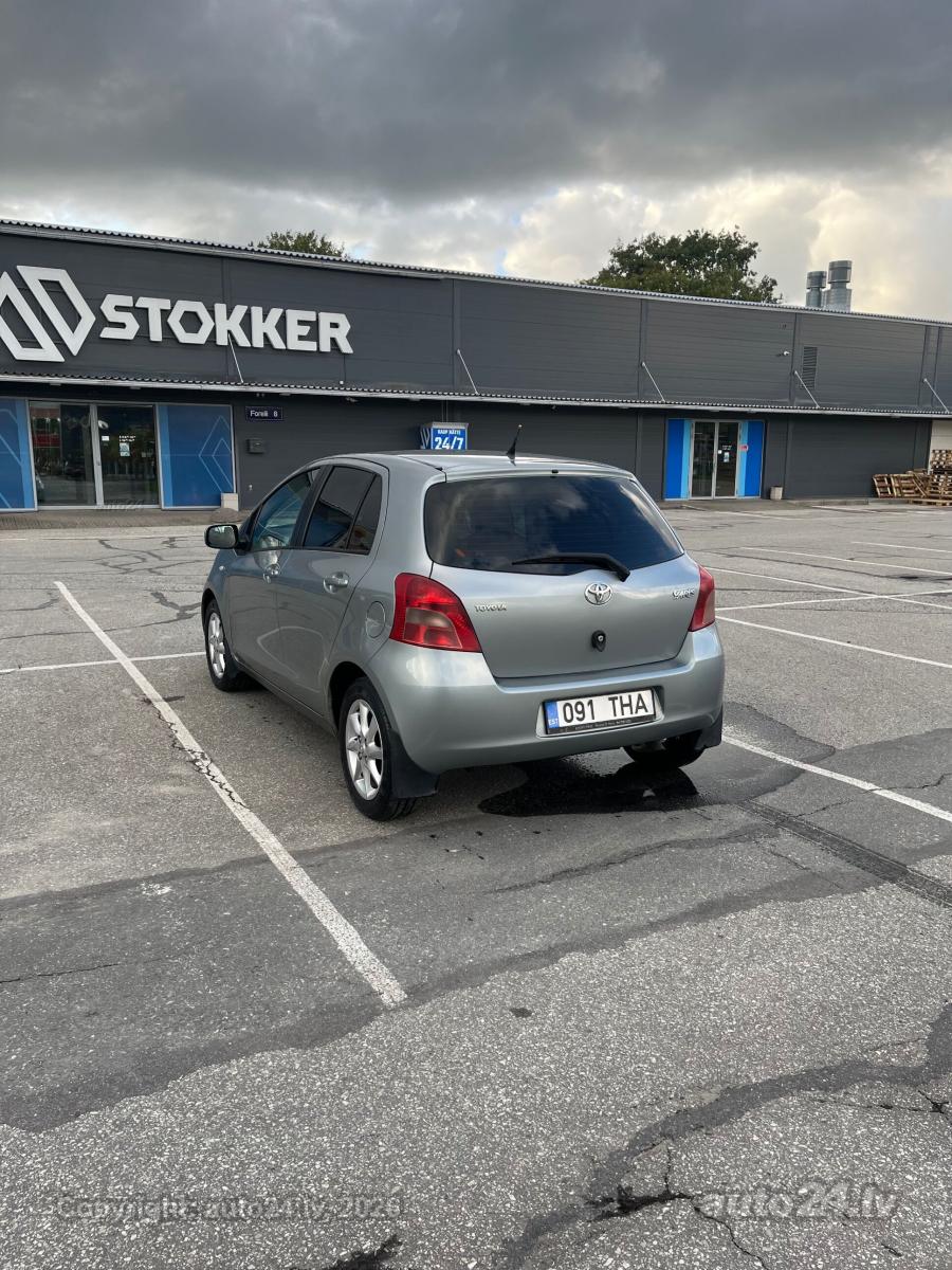 Grey Toyota Yaris 2008 in Tallinn, with an engine capacity of 1.30 L and mileage of 243 thousand km for 1499 €, photo 4 on AUTOMOTO.COM.LV