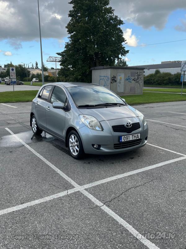 Grey Toyota Yaris 2008 in Tallinn, with an engine capacity of 1.30 L and mileage of 243 thousand km for 1499 €, photo 6 on AUTOMOTO.COM.LV