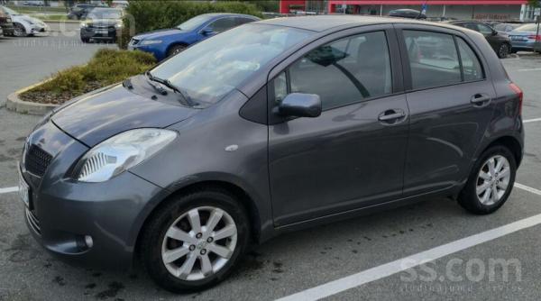 Toyota Yaris 2008 Rīga vietnē Pelēks Toyota Yaris 2008 Rīga, ar dzinēja tilpumu 1.30 L un nobraukumu 163 tūkst. km par 1990 €, foto 3 vietnē AUTOMOTO.COM.LV