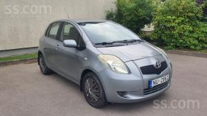 Grey Toyota Yaris 2008 in Riga, with an engine capacity of 1.40 L and mileage of 336 thousand km for 1750 €, photo  on AUTOMOTO.COM.LV