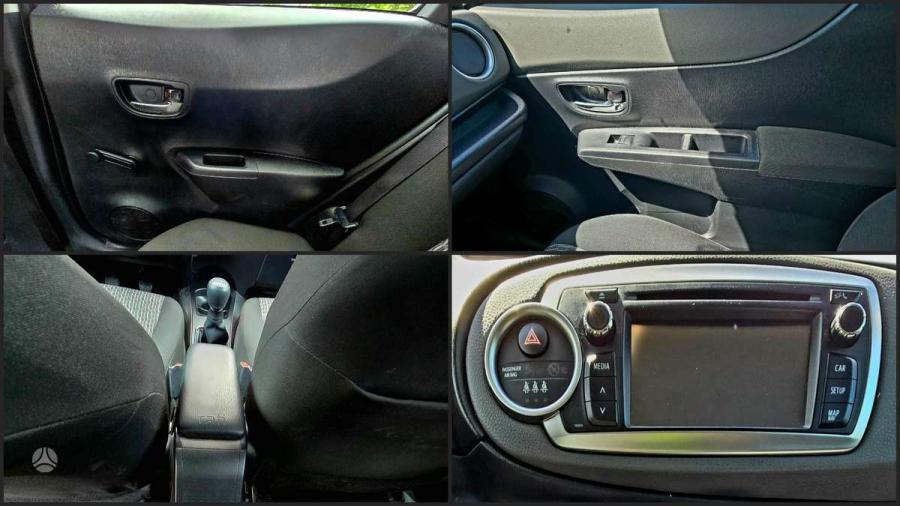 Pelēks Toyota Yaris 2013 Klaipėda, ar dzinēja tilpumu 1.00 L un nobraukumu 58 tūkst. km par 4999 €, foto 11 vietnē AUTOMOTO.COM.LV