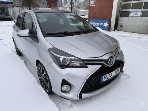 Grey Toyota Yaris 2016 in Vilnius, with an engine capacity of 1.50 L and mileage of 161 thousand km for 8500 €, photo 24 on AUTOMOTO.COM.LV