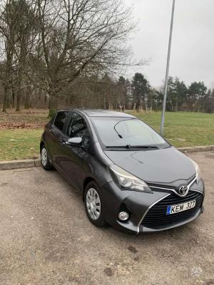 Grey Toyota Yaris 2016 in Vilnius, with an engine capacity of 1.00 L and mileage of 70 thousand km for 7000 €, photo 12 on AUTOMOTO.COM.LV