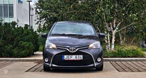 Grey Toyota Yaris 2016 in Vilnius, with an engine capacity of 1.33 L and mileage of 117 thousand km for 9700 €, photo 3 on AUTOMOTO.COM.LV