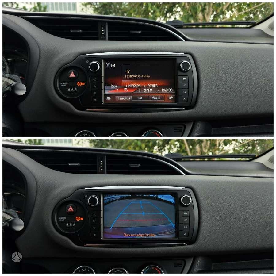 Grey Toyota Yaris 2016 in Vilnius, with an engine capacity of 1.33 L and mileage of 117 thousand km for 9700 €, photo 18 on AUTOMOTO.COM.LV
