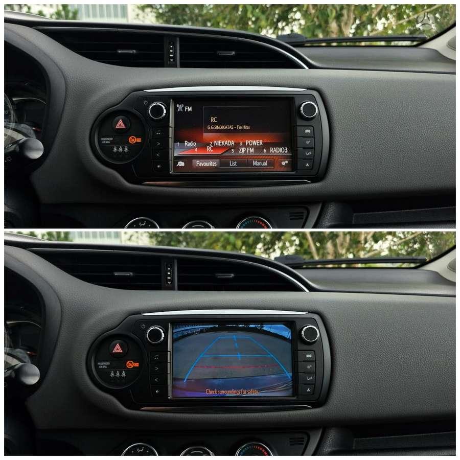 Grey Toyota Yaris 2016 in Vilnius, with an engine capacity of 1.33 L and mileage of 117 thousand km for 8990 €, photo 20 on AUTOMOTO.COM.LV