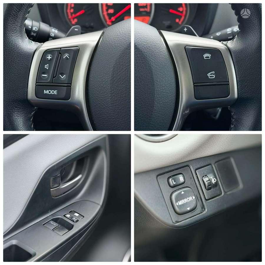 Grey Toyota Yaris 2016 in Vilnius, with an engine capacity of 1.33 L and mileage of 50 thousand km for 9950 €, photo 12 on AUTOMOTO.COM.LV