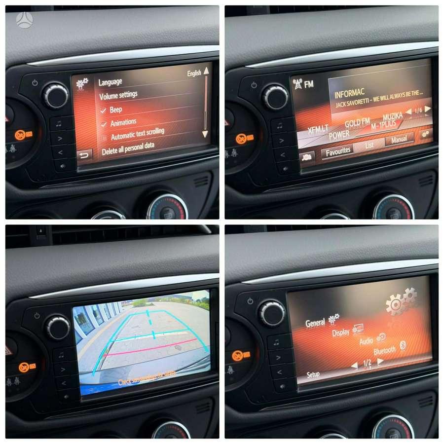 Grey Toyota Yaris 2016 in Vilnius, with an engine capacity of 1.33 L and mileage of 50 thousand km for 9950 €, photo 14 on AUTOMOTO.COM.LV