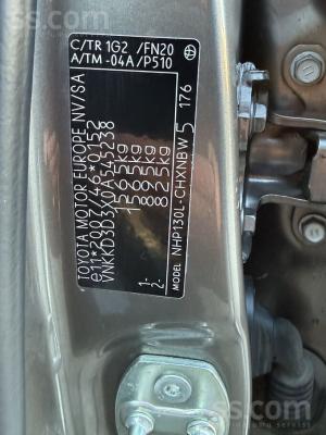 Pelēks Toyota Yaris 2019 Rīga, ar dzinēja tilpumu 1.50 L un nobraukumu 65 tūkst. km par 12900 €, foto 24 vietnē AUTOMOTO.COM.LV