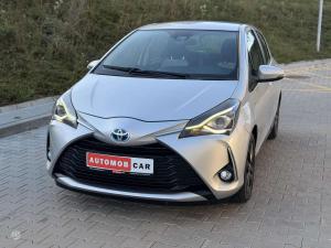 Grey Toyota Yaris 2019 in Vilnius, with an engine capacity of 1.50 L and mileage of 109 thousand km for 12650 €, photo  on AUTOMOTO.COM.LV