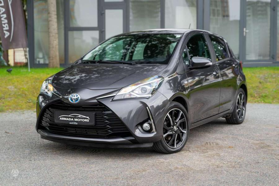 Pelēks Toyota Yaris 2019 Viļņa, ar dzinēja tilpumu 1.50 L un nobraukumu 171 tūkst. km par 9900 €, foto 7 vietnē AUTOMOTO.COM.LV
