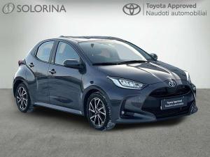 Grey Toyota Yaris 2022 in Klaipeda, with an engine capacity of 1.49 L and mileage of 15 thousand km for 18990 €, photo 18 on AUTOMOTO.COM.LV