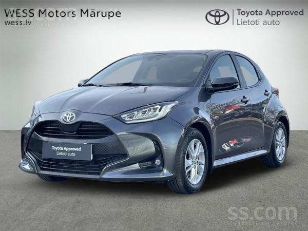 Pelēks Toyota Yaris 2022 Rīga, ar dzinēja tilpumu 1.50 L un nobraukumu 76 tūkst. km par 15990 €, foto 1 vietnē AUTOMOTO.COM.LV