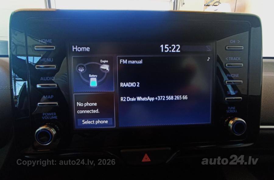 Pelēks Toyota Yaris 2022 Narva, ar dzinēja tilpumu 1.50 L un nobraukumu 34 tūkst. km par 17900 €, foto 23 vietnē AUTOMOTO.COM.LV