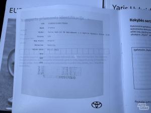 Grey Toyota Yaris 2023 in Avizieniai, with an engine capacity of 1.50 L and mileage of 74 thousand km for 16950 €, photo 30 on AUTOMOTO.COM.LV