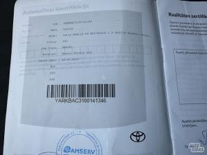 Серый Тойота Ярис 2023 в Авиженяй, объемом двигателя 1.50 л и пробегом 108 тыс. км за 14500 €, фото 27 на AUTOMOTO.COM.LV