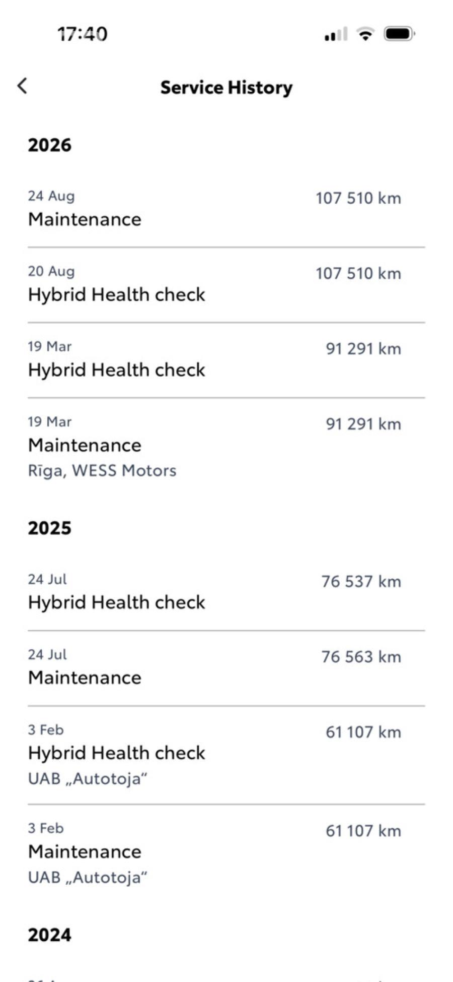 Серый Тойота Ярис 2023 в Авиженяй, объемом двигателя 1.50 л и пробегом 108 тыс. км за 14500 €, фото 29 на AUTOMOTO.COM.LV